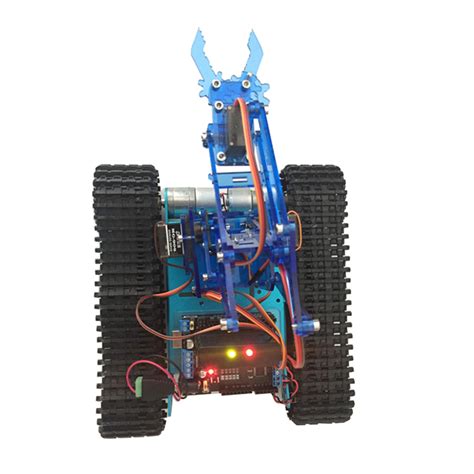 Mearm Diy Robot Tank Toys Chassis Kit For Ardunio Program With Ps