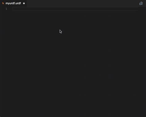 Urdf를 이용한 로봇 모델링