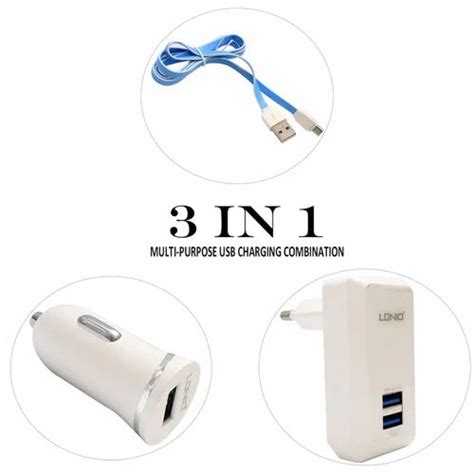 Current 2a Ldnio Multi Purpose Usb Charging Combination Dual Port At