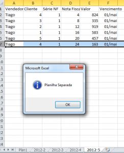 Como Separar A Planilha De Excel Com VBA Guia Do Excel Planilhas