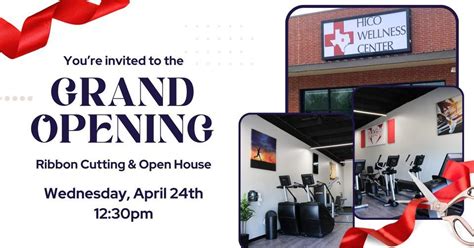 Hico Wellness Center Ribbon Cutting And Open House 605 Cedar Street