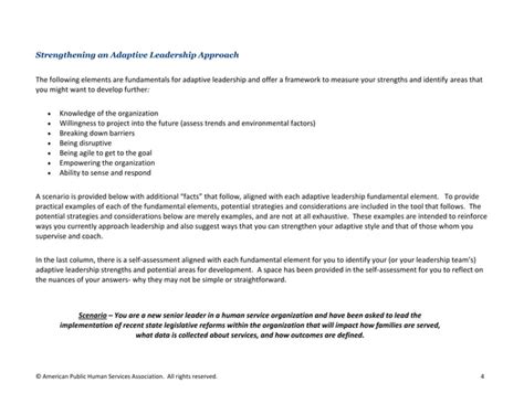 Adaptive Leadership Toolkit Pdf