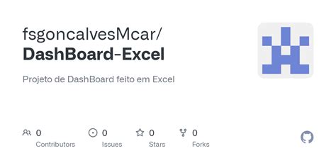 GitHub FsgoncalvesMcar DashBoard Excel Projeto De DashBoard Feito Em