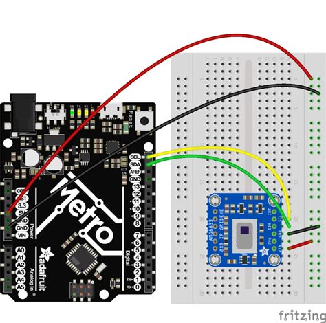 Arduino Wiring And Test Adafruit Amg8833 8x8 Thermal Camera Sensor