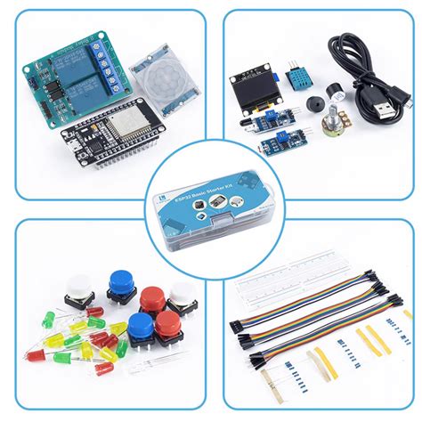 ชุดบอร์ดทดลอง Esp32 Esp 32s Wifi พร้อมกล่อง สําหรับ Arduino Project