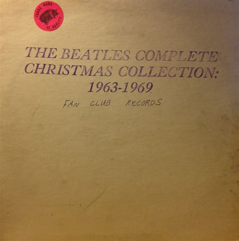 Complete Christmas Collection 1963 1969 The Beatles アルバム