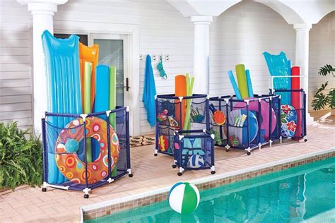15 DIY Pool Float Storage Ideas To Keep Your Summer Gear Organized And Accessible