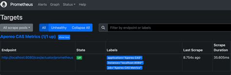 Apereo Cas Monitoring Metrics With Prometheus And Grafana Fawnoos