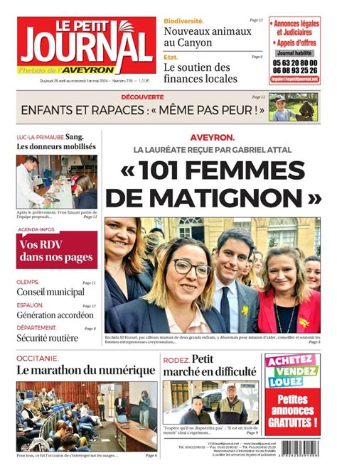 Le Petit Journal Aveyron Le Petit Journal