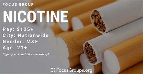Focus Group On Nicotine