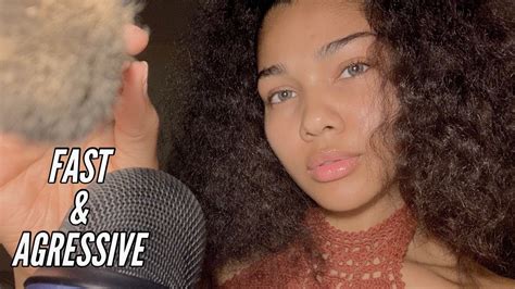 Asmr Fast And Aggressive Makeup Application Youtube