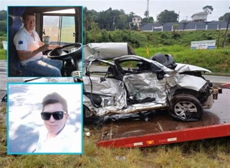Identificados Os Dois Homens Que Morreram Na BR 282 Carro Tinha Como
