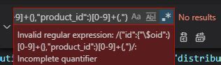 Visual Studio Code Incomplete Quantifier On Regex In Vscode Stack Overflow