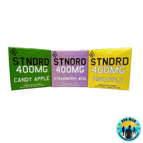 Cannabis Infused Gummies Stndrd 400mg Thc 21 Options Bud Man