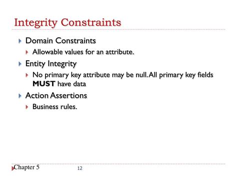 Ppt Chapter 5 Logical Database Design And The Relational Model Powerpoint Presentation Id