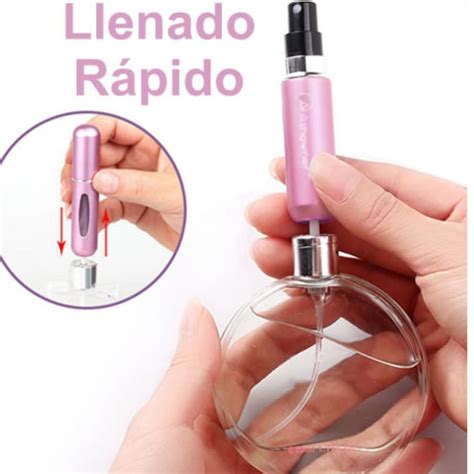 Mini Perfumero Spray Botella Portatil Para Locion Dispensador