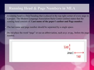MLA Style Manual PPT For ISPELLs 1 Pdf
