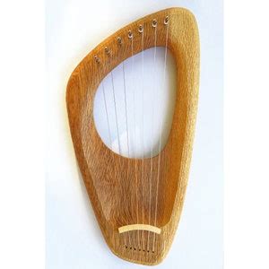 Pentatonic Lyre Harp 7 String Musical Instrument Hand Carved Ash Wood Etsy