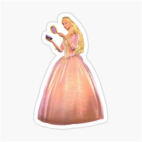 Barbie Princess And The Pauper Annelise Sticker For Sale By