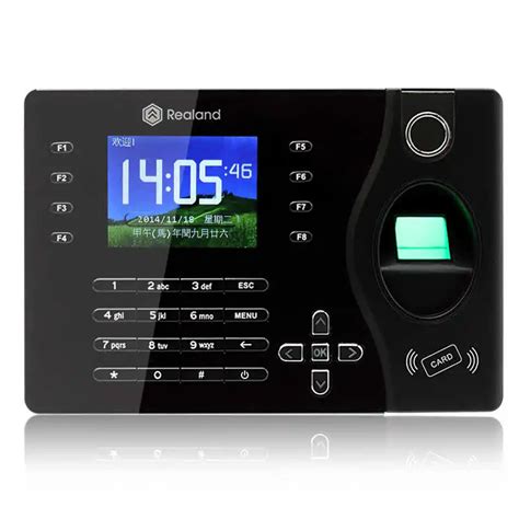 Realand TCP IP Khz RFID Card Fingerprint Time Attendance Realand Attendance Terminal A C