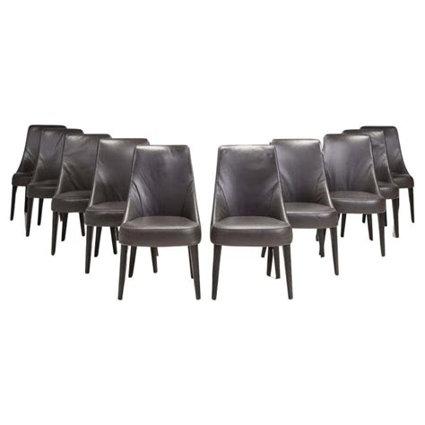 Maxalto By Antonio Citterio Pathos Elliptic Anthracite Dining Table For Sale At 1stdibs