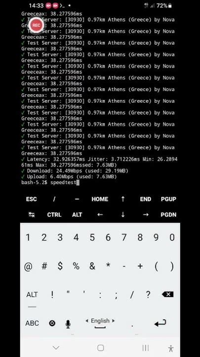 Check Your Internet Speed In Termux Youtube