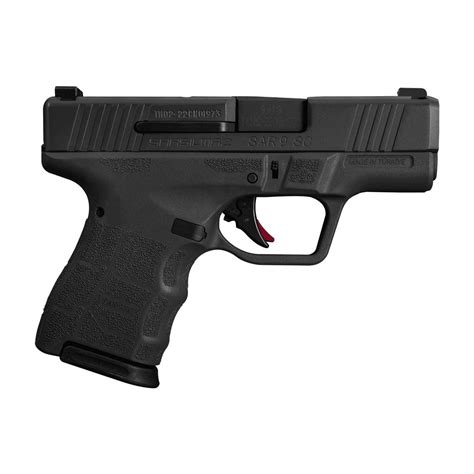 Sar Sar9 Gen 3 Compact Hga 9mm 4 In Bbl Optics Ready Night Sights Black