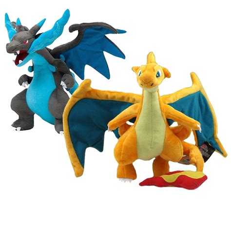 25cm Kawaii Poke Monsters Plush Doll Stuffed Toy Mega Evolution X Y