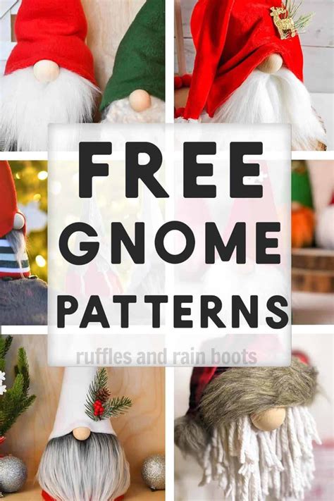 The Best Free Gnome Patterns In 2024 Gnome Patterns Holiday Crafts Diy Diy Gnomes