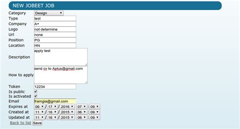Symfony Form
