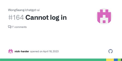 Cannot Log In Issue WongSaang Chatgpt Ui GitHub