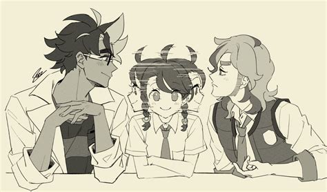 Juliana Arven And Jacq Pokemon And 2 More Drawn By Hatagaya Danbooru