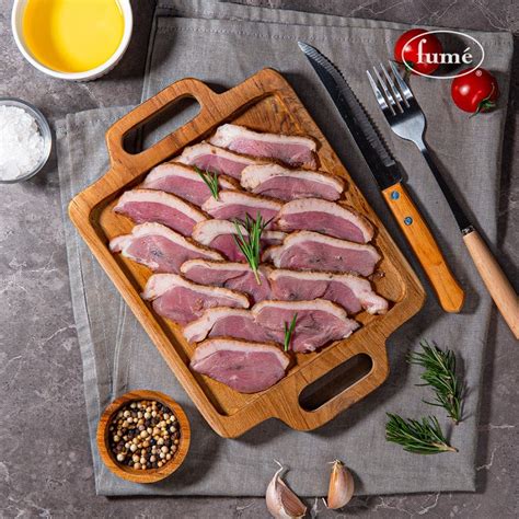 Smoked Duck Breast Fumé
