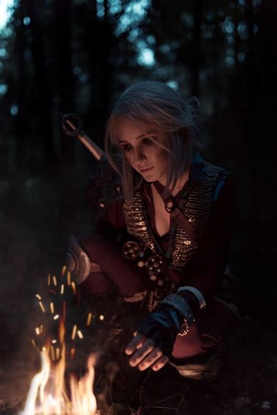 Cirilla Witcher 3 Wild Hunt Анастасия Галузина 10 Naked Photos