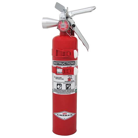 Amerex B385ts 25lb Halotron I Fire Extinguisher With Aluminum Valve