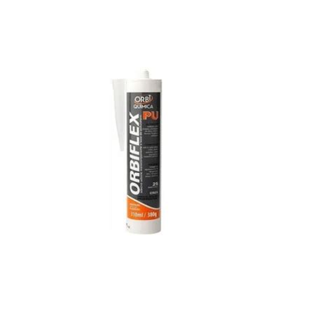 Adesivo Silicone De Poliuretano Selante Pu40 380g Cinza Multiuso
