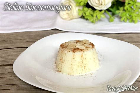Sicilian Biancomangiare Ancient Italian Recipe Of Milk Pudding