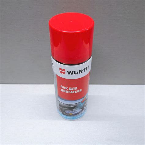 Спрей-лак для двигателя WURTH 400мл 0892790 купить в Москве | Shop-MS.ru