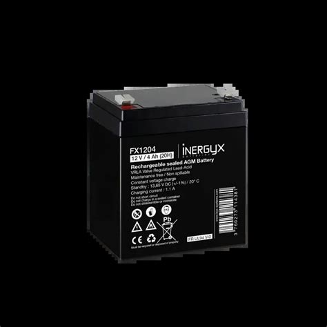 Batterie Rechargeable Vrla 12v 4ah Recyclables Flamme Retardante 12v