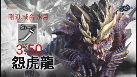 【mhrise Sb Pc】 非火事剛気刃・威合太刀 M位 怨虎龍 マガイマガド 350｜モンハンライズyoutube動画まとめ