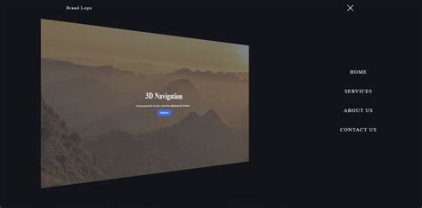 3D navigation bar using HTML, CSS, JS | Animate css, Navigation ...