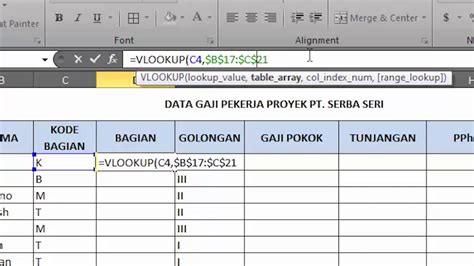 LATIHAN UJIAN PRAKTEK SIMDIG MICROSOFT EXCEL RUMUS VLOOKUP HLOOKUP IF