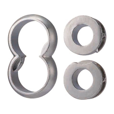 Huzzle Cast Infinity Metal Puzzle By Hanayama Puzzle Score