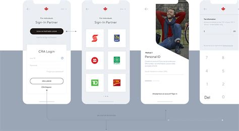 Canada Revenue Agency Cra Ux Ui Design On Behance