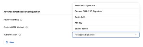 Destinations Hookdeck Event Gateway Docs