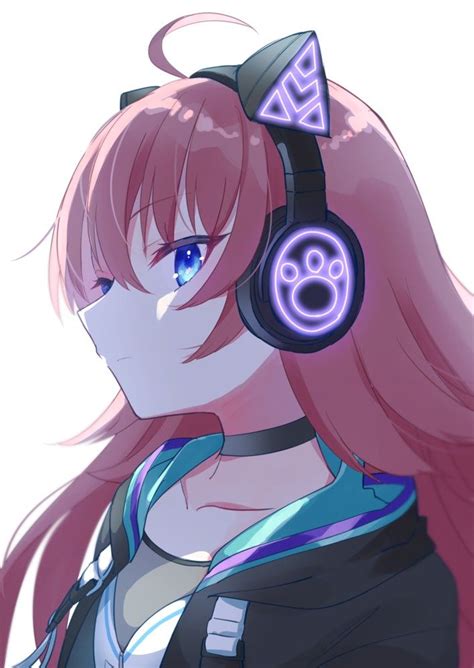 Anime Girlwith Headphones Anime Girlwith Headphones