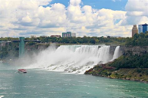 Niagara Falls With Rainbow Bridge Photograph By Andrew Davis Pixels