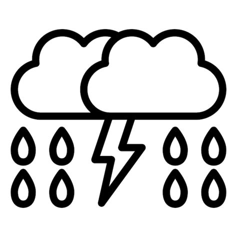 Premium Vector Vector Design Thunder Icon Style