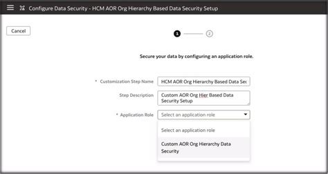 setting up data security in oracle fusion hcm analytics with