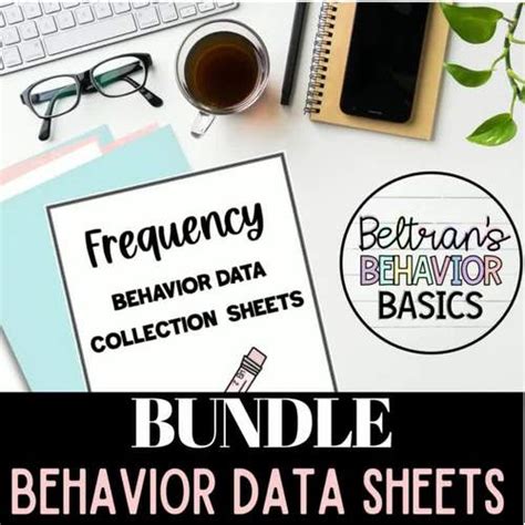 Bundle Behavior Data Collection Tracking Sheets By Beltrans Behavior